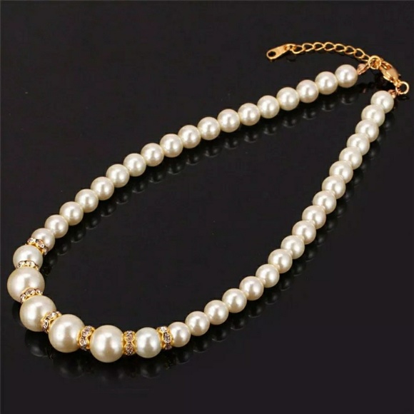 Jewelry | Jewelry Set Simulated Pearl | Poshmark